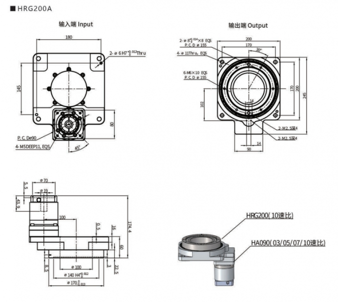 Hollow Rotary Table Actuator Rotating Platform Table With High ...